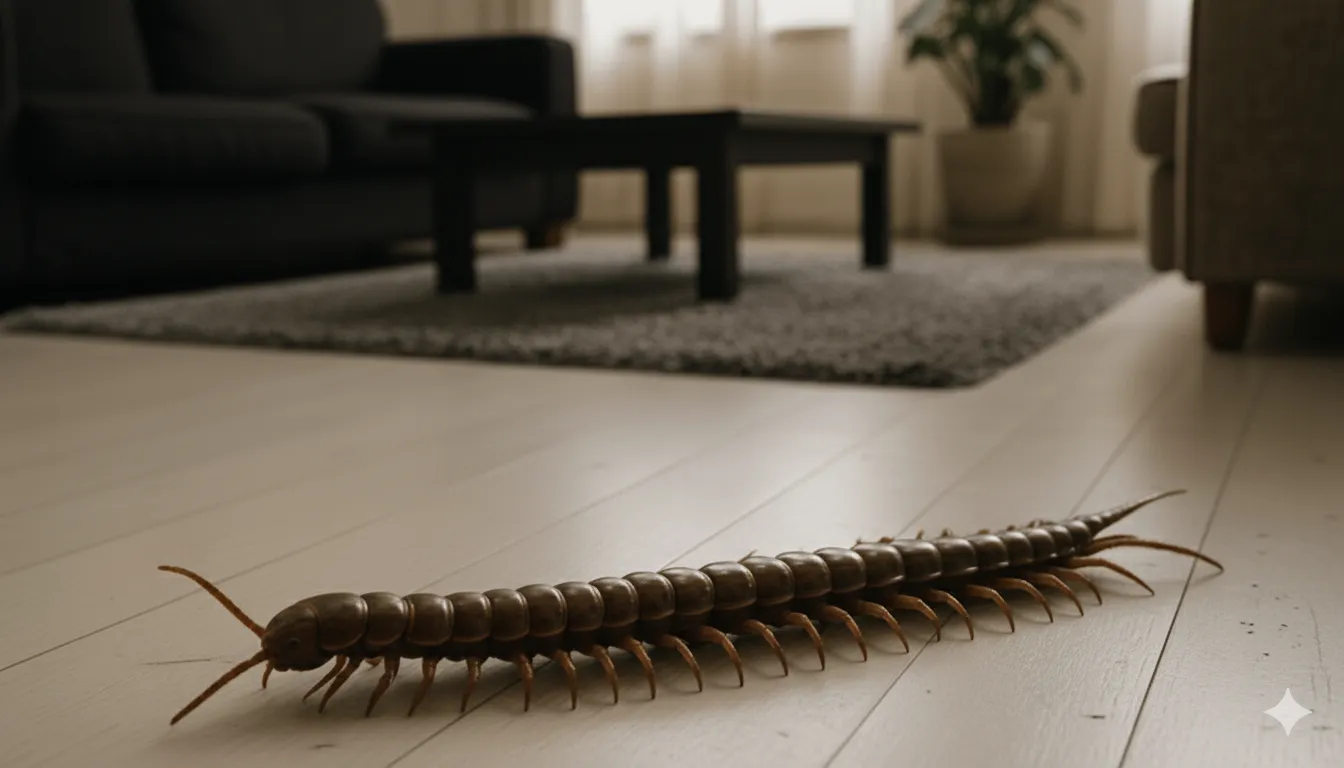 Mille-pattes dans votre maison : signification et solutions